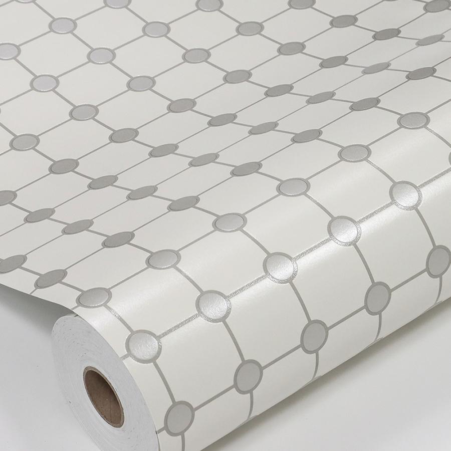 壁紙シール DIY HDC-20446 長さ3m 防カビ タイル模様 (壁紙 貼り替え、補修が自分で簡単に、壁紙 の上から貼る壁紙) のり付き ...