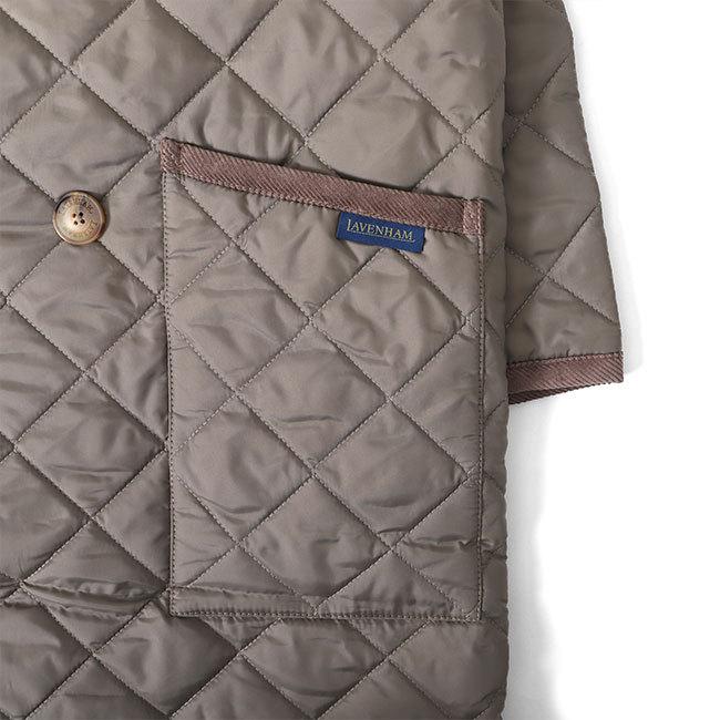LAVENHAM ラベンハム ダブル ブレステッド コート キルティング LAVENHAM ラベンハム ダブル ブレステッド コート キルティング