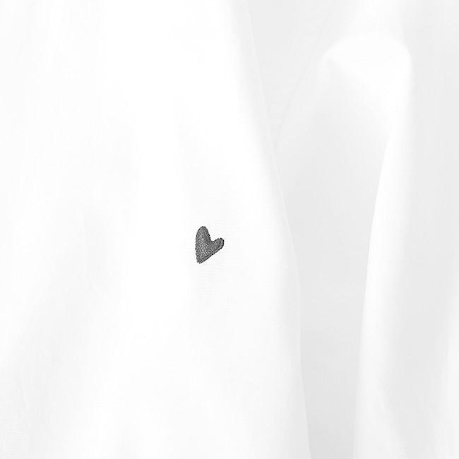 Frank&Eileen フランク&アイリーン FINBAR SBHT フィンバー ハートロゴ コットンポプリンシャツ 3520700007 ...