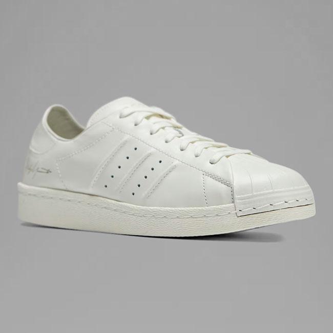 Y-3 ワイスリー SUPERSTAR スーパースター ホワイト レザースニーカー IG4026 白 シューズ メンズ : Golden ...