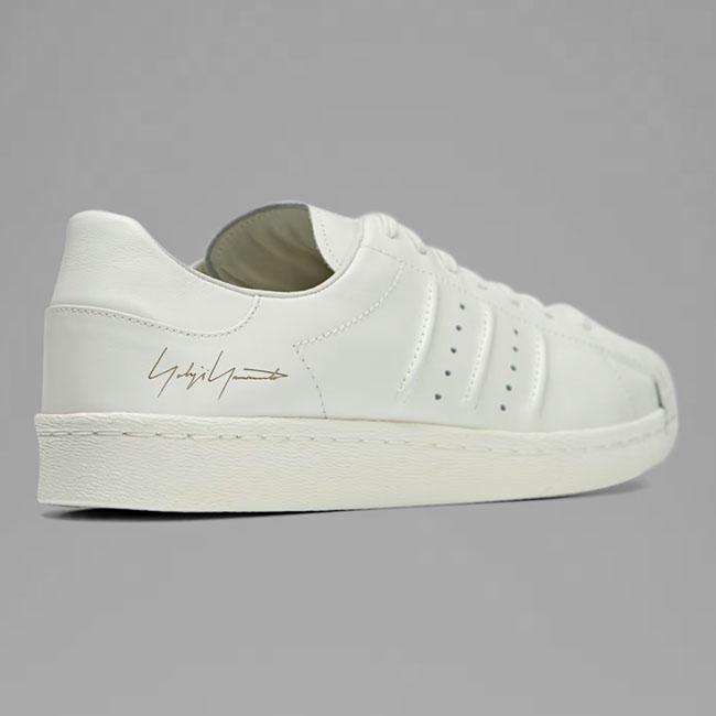 Y-3 ワイスリー SUPERSTAR スーパースター ホワイト レザースニーカー IG4026 白 シューズ メンズ : Golden ...