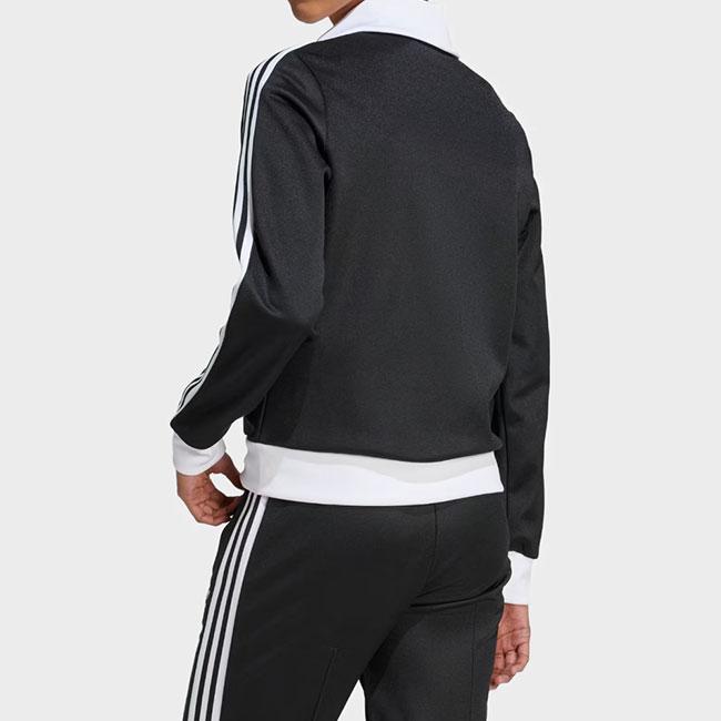 [予約商品] adidas アディダスオリジナルス ベッケンバウアー トラックトップ ジャージ IW3174 黒 ブラック レディース ...