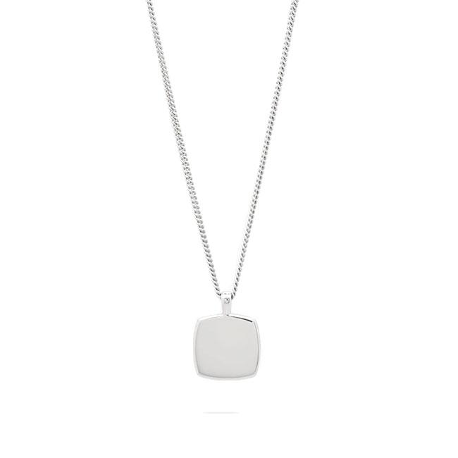 TOMWOOD トムウッド Umi Pendant 20.5inch ペンダント シルバー チェーンネックレス 101448 メンズ ...
