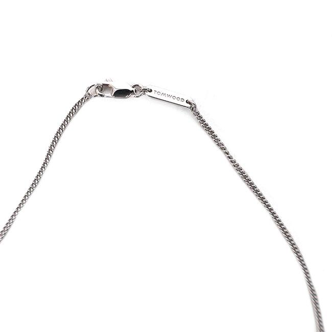 TOMWOOD トムウッド Umi Pendant 20.5inch ペンダント シルバー チェーンネックレス 101448 メンズ ...