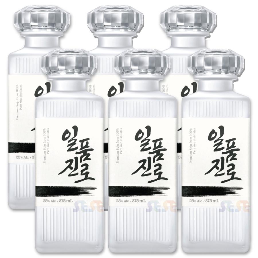 一品 眞露 25度 375ml 6本セット / プレミアム 韓国 焼酎 JINRO 一品眞露 : GoldenBridgeヤフーSHOP - 通販 - Yahoo!ショッピング