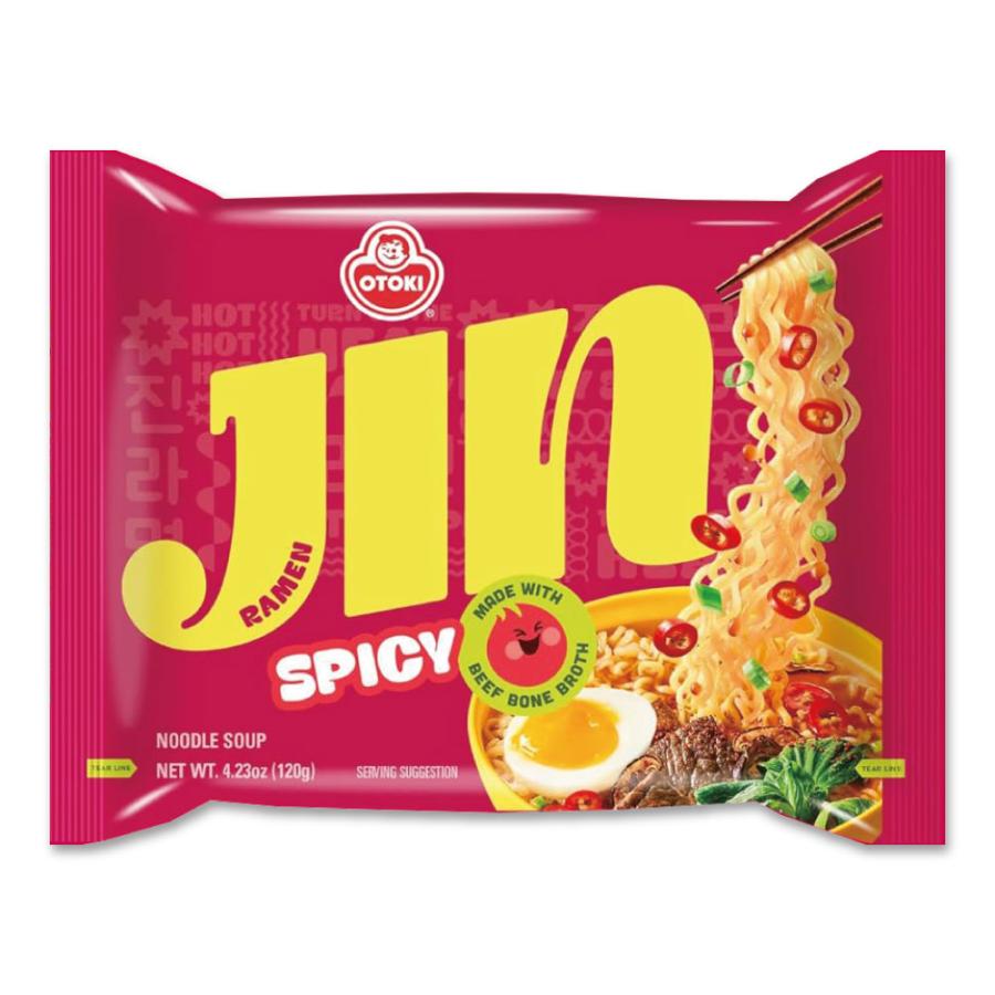 オットギ ジンラーメン 辛口 120g 20袋セット / 韓国ラーメン インスタントラーメン OTTOGI : GoldenBridgeヤフーSHOP - 通販 - Yahoo!ショッピング