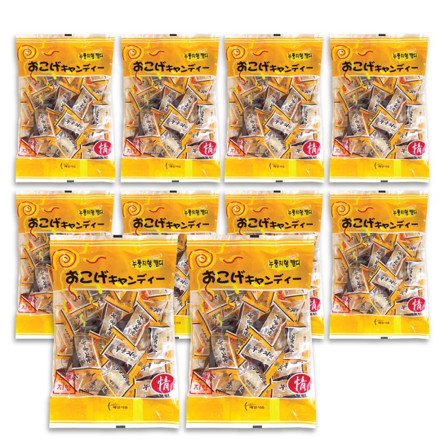 おこげキャンディー110g 10袋セット 香ばしいヌルンジ(お焦げ)味 韓国飴 : 21765-10 : GoldenBridgeヤフーSHOP - 通販 - Yahoo!ショッピング
