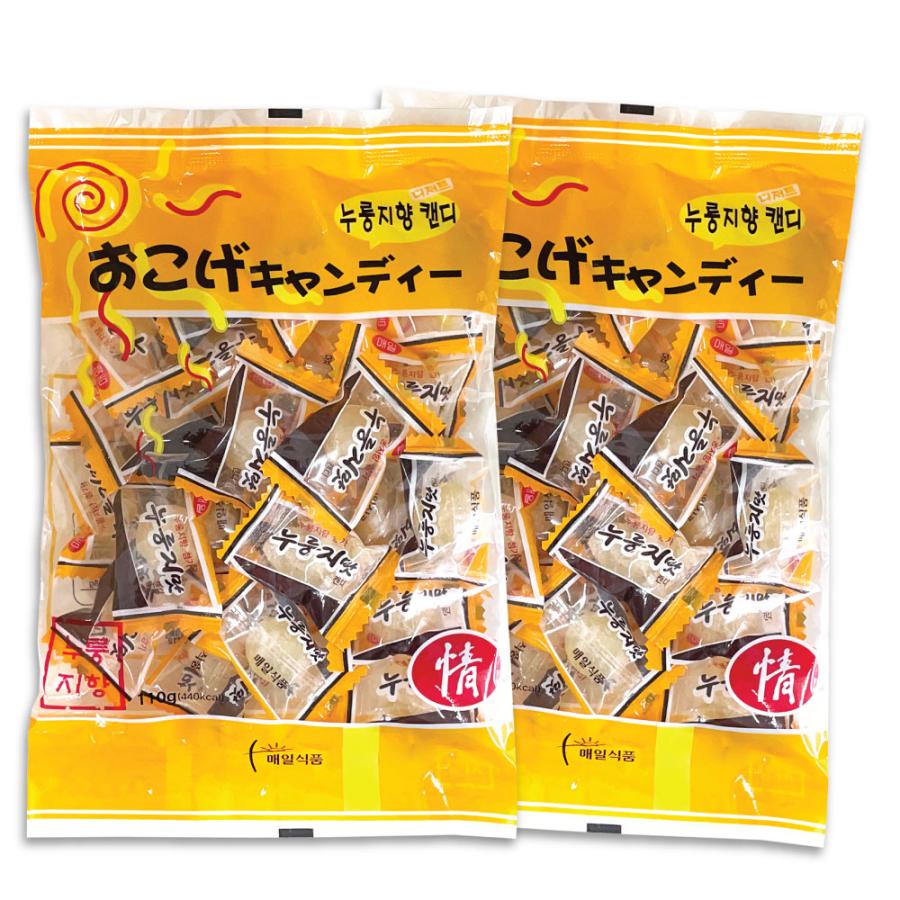 おこげキャンディー110g 2袋セット 香ばしいヌルンジ(お焦げ)味 韓国飴 : 21765-2 : GoldenBridgeヤフーSHOP - 通販 - Yahoo!ショッピング