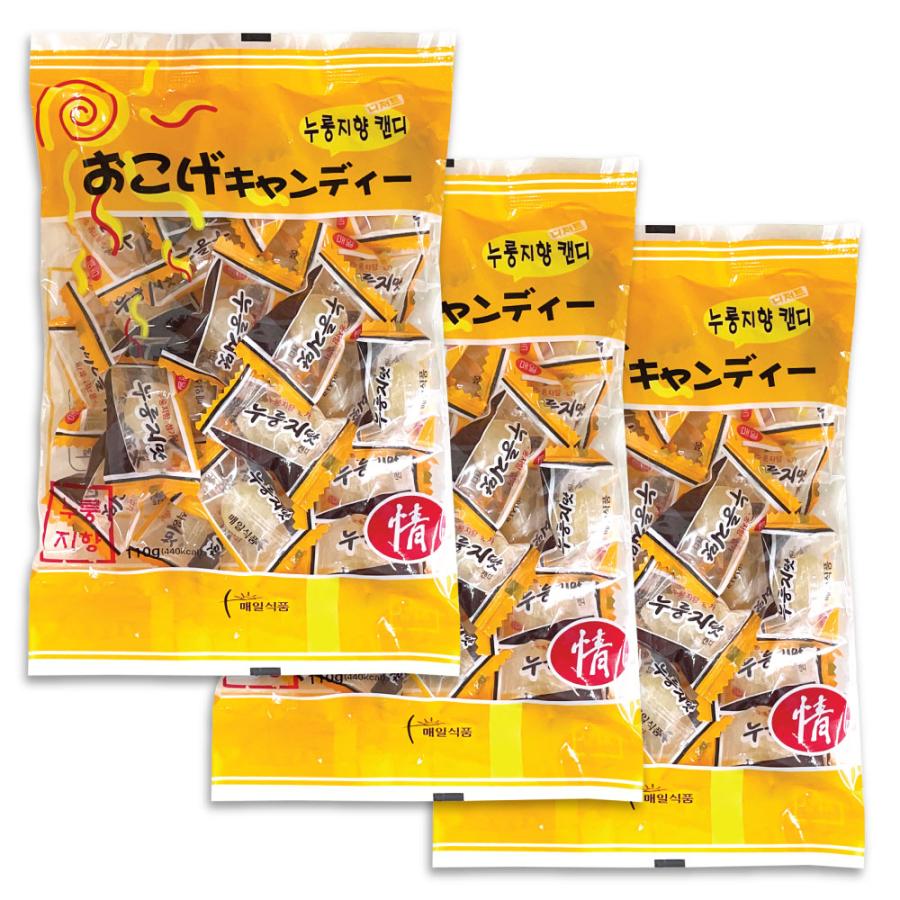 おこげキャンディー110g 3袋セット 香ばしいヌルンジ(お焦げ)味 韓国飴 : GoldenBridgeヤフーSHOP - 通販 - Yahoo!ショッピング