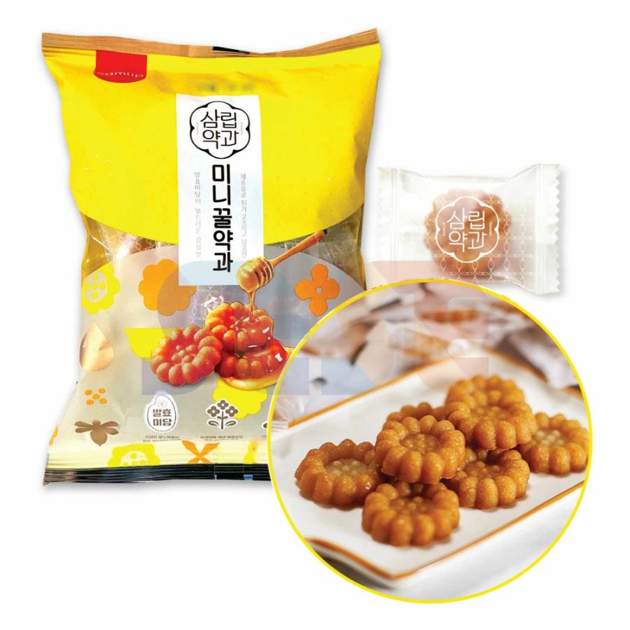 サムリプ ミニはちみつ薬果 140g x 20袋セット Samlip ミニ薬菓 (ヤッカ : 25113-20 : GoldenBridgeヤフーSHOP - 通販 - Yahoo!ショッピング