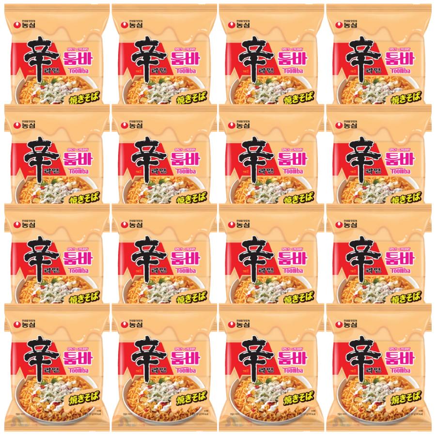 辛ラーメン 農心 トゥーンバ 137g 16袋セット / クリームパスタ風焼きそば 韓国ラーメン : GoldenBridgeヤフーSHOP - 通販 - Yahoo!ショッピング