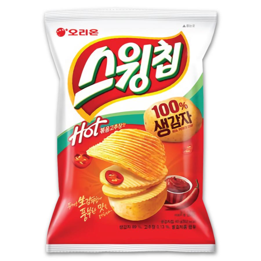 オリオン（お菓子） オリオン スウィングチップ コチュジャン味 60g 4個セット！ ORION/炒 : GoldenBridgeヤフーSHOP - 通販 - Yahoo!ショッピング