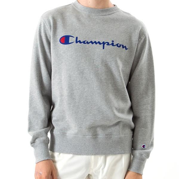 Champion 40%OFF CHAMPION BASIC チャンピオン LOGO CREW NECK SWEAT C3-H004 ロゴ ...