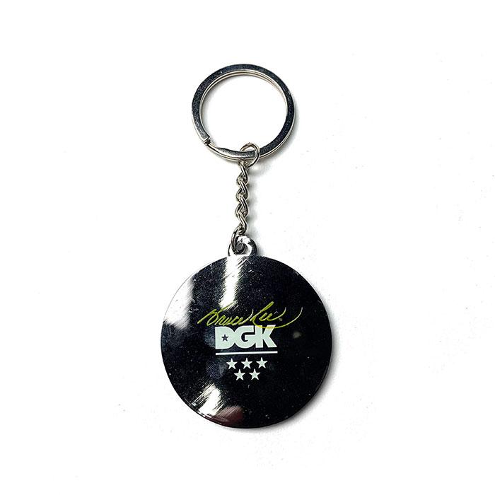 DGK SALE 70%OFF ディージーケー YINYANG METAL KEY CHAIN インヤン メタル キーチェーン ブルースリー ...