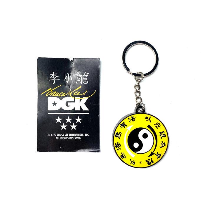 DGK SALE 70%OFF ディージーケー YINYANG METAL KEY CHAIN インヤン メタル キーチェーン ブルースリー ...