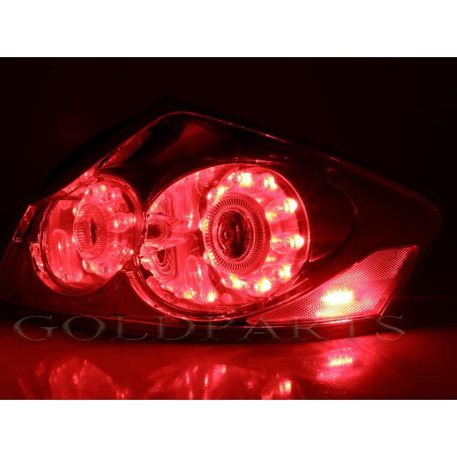 V36 スカイラインセダン US純正タイプ LEDテール インフィニティ G37 L040 USDM VIPスタイル :L040RR:GOLDPARTSヤフー店 - 通販 - Yahoo!ショッピング
