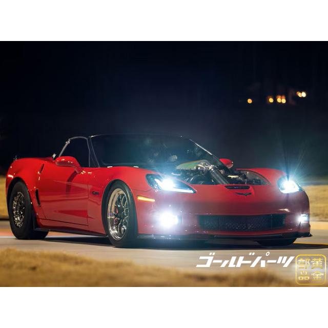 コルベットC6【MORIMOTOモデル】CHEVROLET CORVETTE(05-13) XB LEDヘッドライト 日本光軸仕様 コルベットC6 ZO6 シボレー アメ車 並行車 修理 車検 ...
