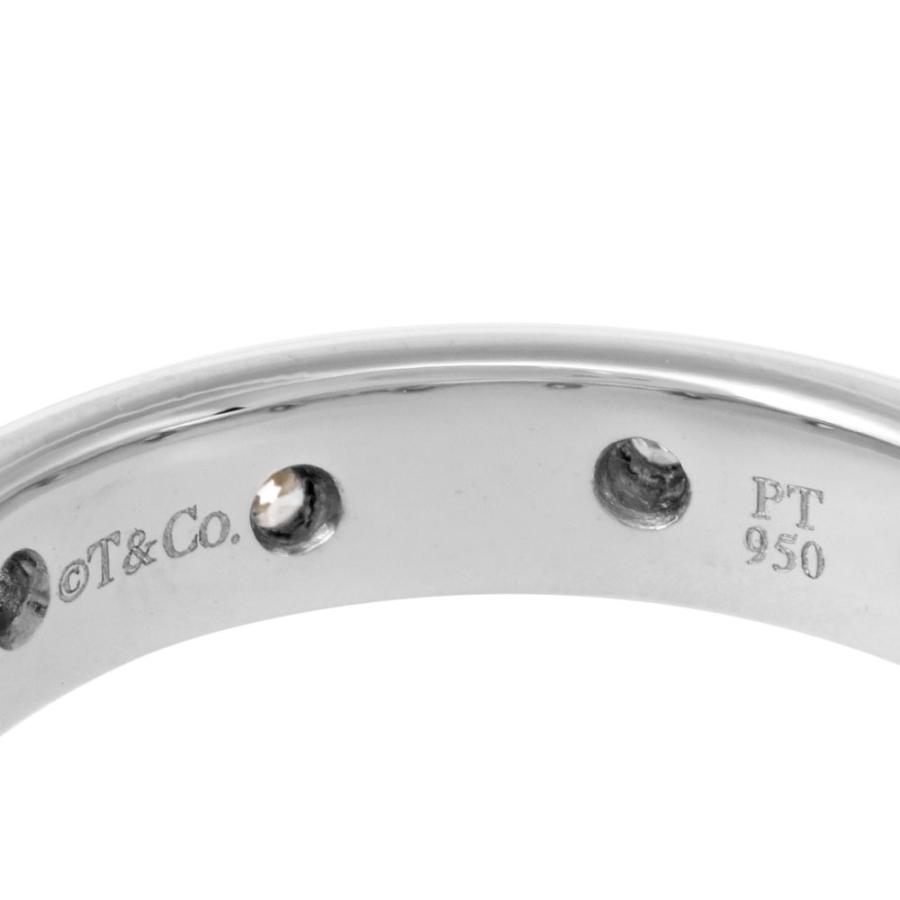 TIFFANY&Co. ティファニー Tiffany&Co ドッツ 10P ダイヤ リング PT950 #8.5 : ゴールドプラザ ヤフー店 - 通販 - Yahoo!ショッピング