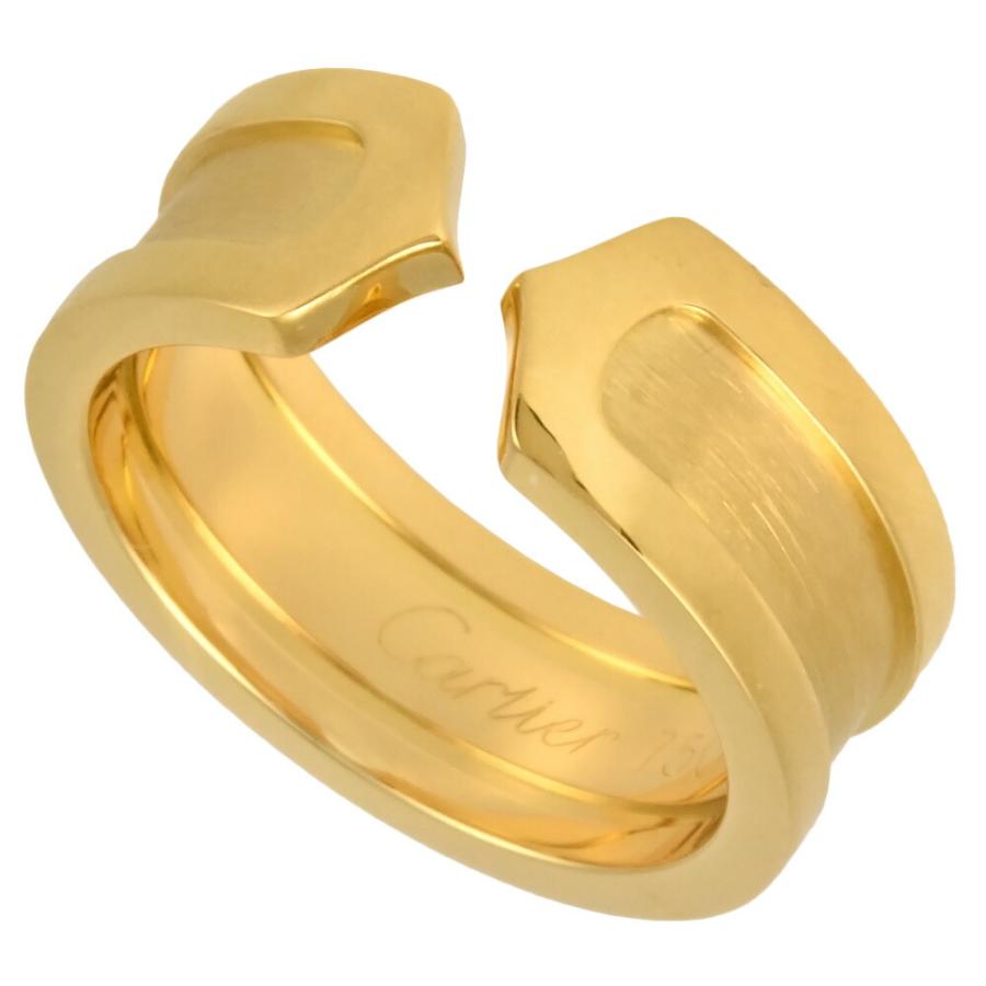 Cartier カルティエ 2C リング K18YG #47 : ゴールドプラザ ヤフー店 - 通販 - Yahoo!ショッピング