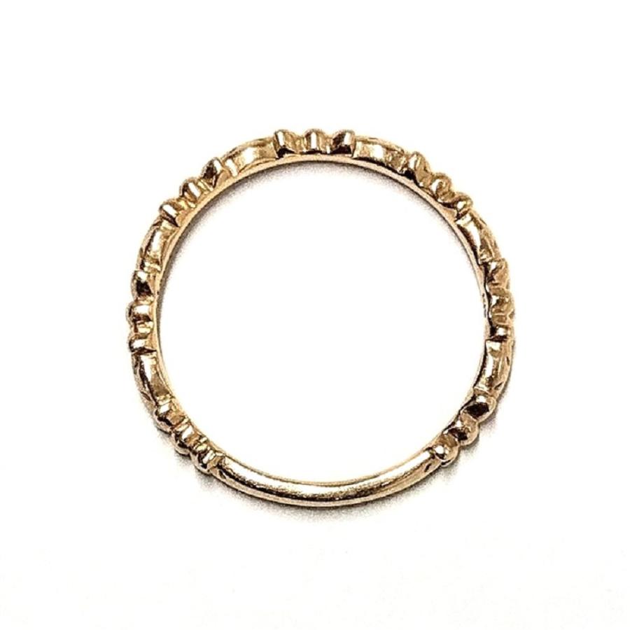 agete アガット リボンモチーフ ピンキー リング 指輪 約5号 K10 0.7g : ゴールドプラザ ヤフー店 - 通販 - Yahoo!ショッピング