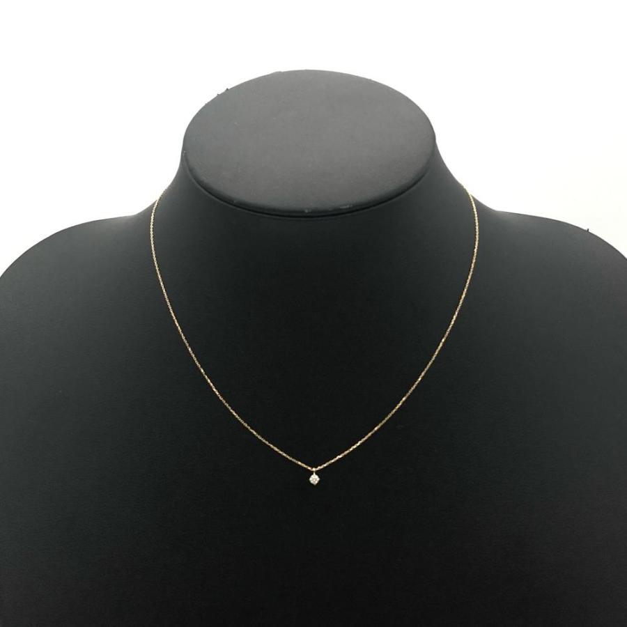 ete エテ ネックレス ダイヤモンド 0.06ct K18PG ピンクゴールド レディース : ゴールドプラザ ヤフー店 - 通販 - Yahoo!ショッピング