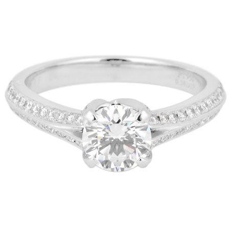 グラフ GRAFF レガシー ダイヤモンド 0.58ct(D/IF/3EX) リング Pt950 #6 ソリティア フルエタニティ : ゴールドプラザ ヤフー店 - 通販 - Yahoo!ショッピング