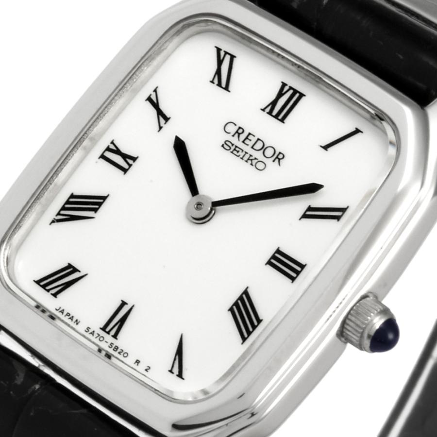 SEIKO セイコー 5A70-3A30 クレドール 腕時計 クォーツ ホワイト SEIKO セイコー 5A70-3A30 クレドール 腕時計 クォーツ ホワイト