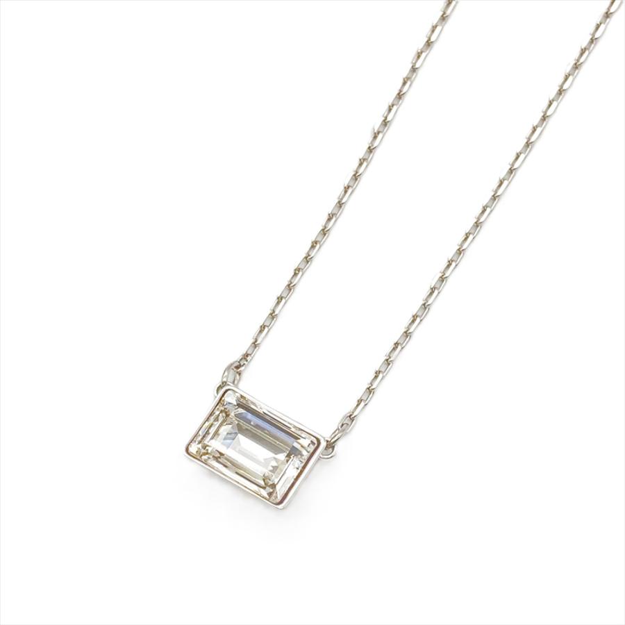 SWAROVSKI スワロフスキー ネックレス 5568014 シルバー : ゴールドプラザ ヤフー店 - 通販 - Yahoo!ショッピング