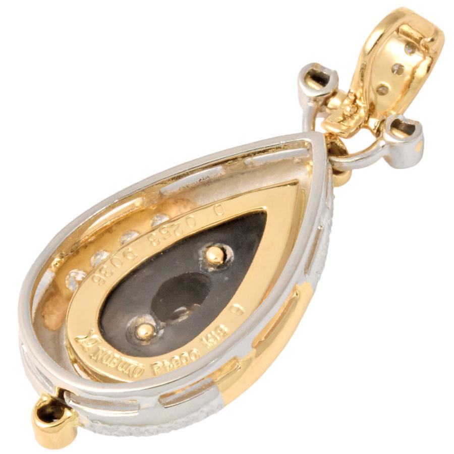 ISHIKAWA 石川暢子 NOBUKO ダイヤモンド オニキス ペンダントトップ Pt900/K18YG : ゴールドプラザ ヤフー店 - 通販 - Yahoo!ショッピング