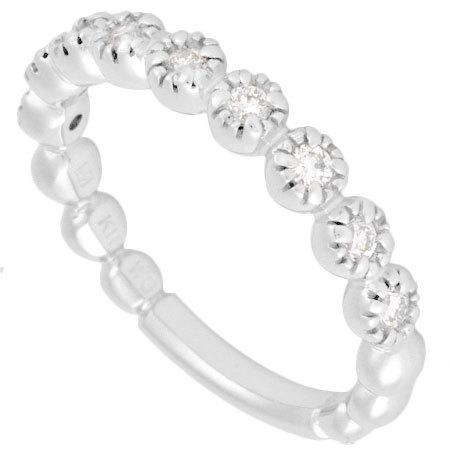 Ponte Vecchio ポンテヴェキオ ダイヤモンド 0.17ct リング #7 K18WG : ゴールドプラザ ヤフー店 - 通販 - Yahoo!ショッピング