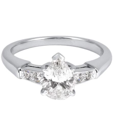 ハリーウィンストン HARRY WINSTON ダイヤモンド 0.73ct(F/VVS1/VERY GOOD) ペアシェイプ トリスト リング Pt950 #7 : ゴールドプラザ ヤフー店 ...