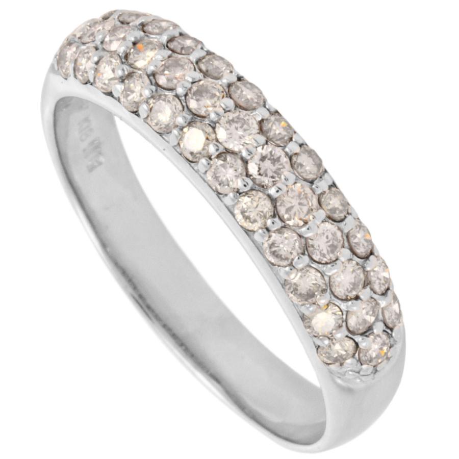 Ponte Vecchio ポンテヴェキオ リング 指輪 ブラウンダイヤモンド 0.60ct 約14号 K18WG レディース : ゴールドプラザ ヤフー店 - 通販 - Yahoo!ショッピング