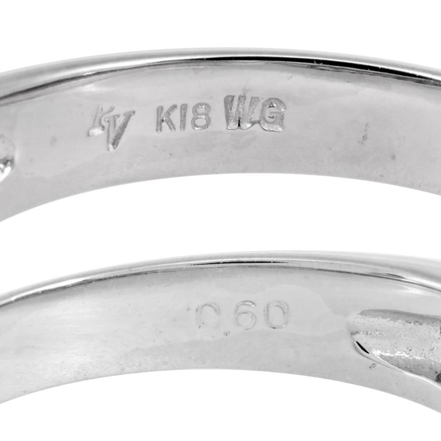 Ponte Vecchio ポンテヴェキオ リング 指輪 ブラウンダイヤモンド 0.60ct 約14号 K18WG レディース : ゴールドプラザ ヤフー店 - 通販 - Yahoo!ショッピング