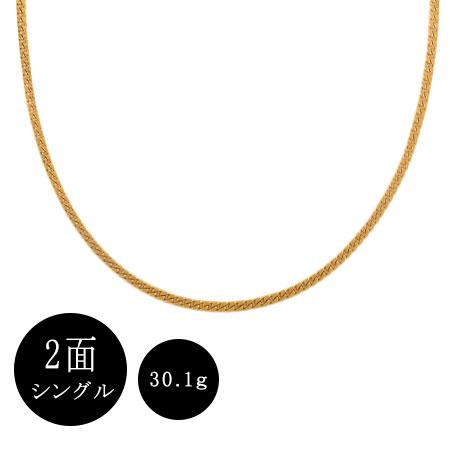 喜平ネックレス 2面シングル K18YG 30.1g 60.5cm : itl817fkdta4 : ゴールドプラザ ヤフー店 - 通販 - Yahoo!ショッピング