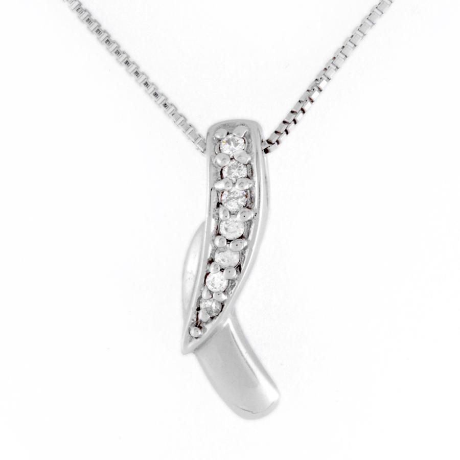 テイクアップ TAKE-UP ネックレス ダイヤモンド 0.04ct K18WG K14WG 2.4g レディース : ゴールドプラザ ヤフー店 - 通販 - Yahoo!ショッピング