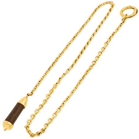 CHAUMET ショーメ トワジュテーム ネックレス K18YG ウッド CHAUMET ショーメ トワジュテーム ネックレス K18YG ウッド