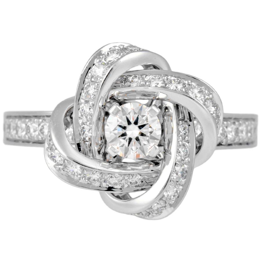 BOUCHERON ブシュロン ピヴォワンヌ ダイヤモンド 0.21ct(F/VS1/3EX) ソリテール リング K18WG #50 JSL00326 : ゴールドプラザ ヤフー店 - 通販 ...
