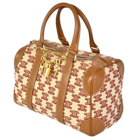 CELINE セリーヌ スモール ボストンバッグ カーフスキン CELINE セリーヌ スモール ボストンバッグ カーフスキン