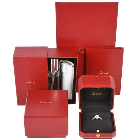 Cartier カルティエ デスティネ ダイヤモンド 0.52ct(F/VS1/VG) ソリテール リング Pt950 #49 N4726800 : ゴールドプラザ ヤフー店 - 通販 ...