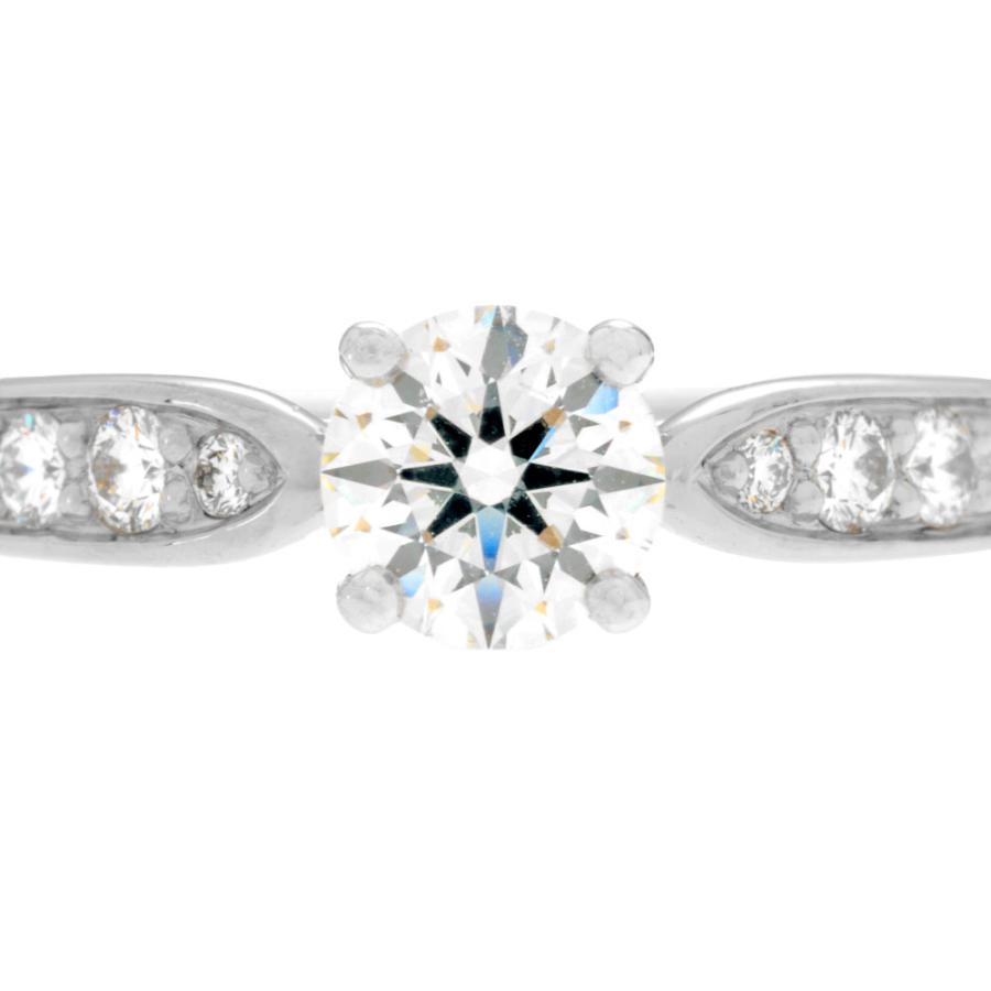 TIFFANY&Co. ティファニー Tiffany&Co. ハーモニー ハーフエタニティ リング 指輪 ダイヤモンド 0.34ct 約8号 Pt950 レディース : ゴールドプラザ ヤフー ...