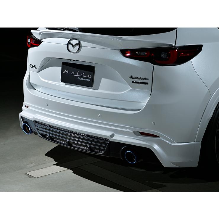 アドミレイション ベルタ CX-5 ( CX 5 ) KFEP/KF5P/KF2P M/C後 R03.10発売モデル リヤハーフスポイラー (左右シングル出し用) 未塗装 : カー用品通販 ...