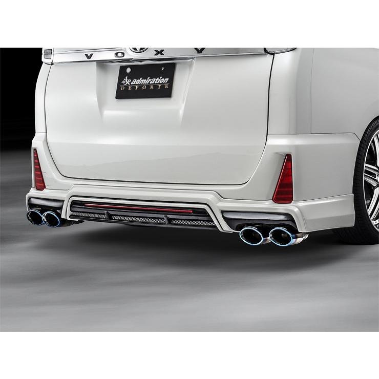 アドミレイション デポルテ 80 ヴォクシー VOXY ZS 前期 リヤハーフスポイラー 未塗装 : カー用品通販GoldRush - 通販 - Yahoo!ショッピング