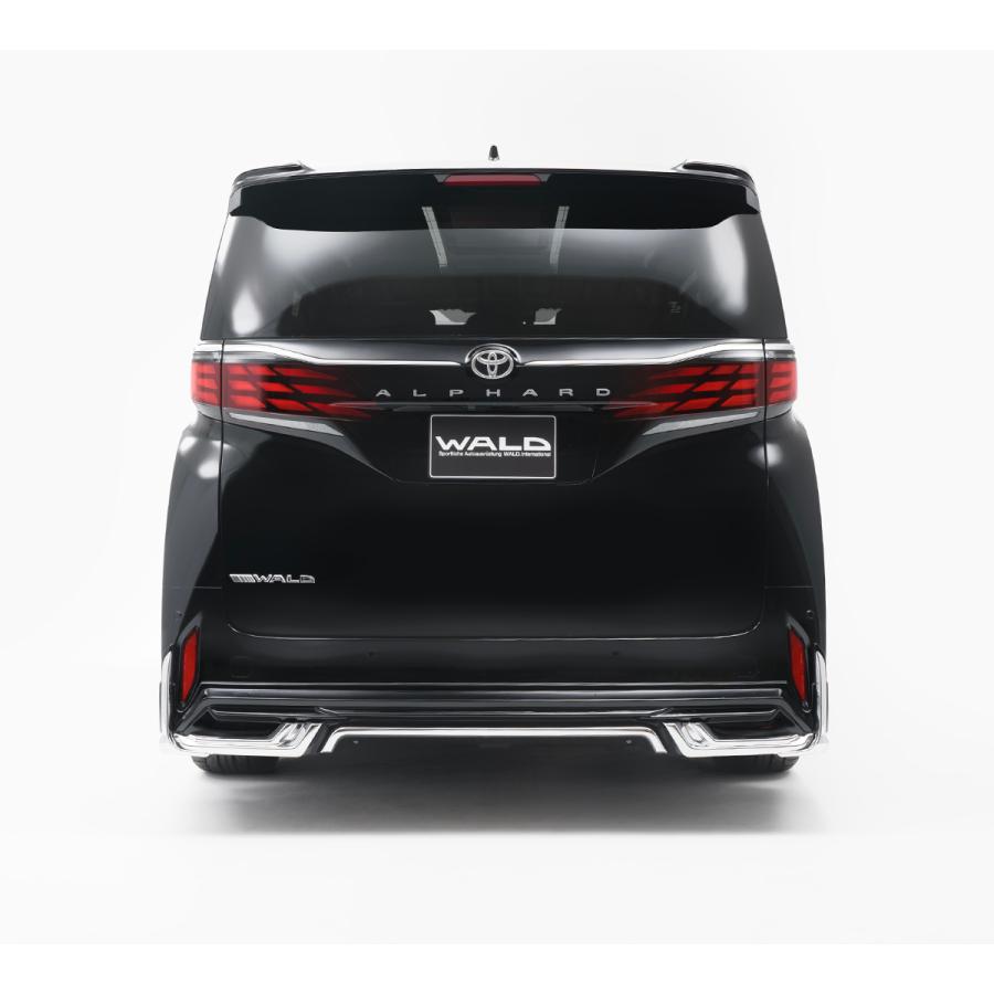 WALD ヴァルド 40 アルファード R5.6- AGH40W / AGH45W リアスカート ABS製 未塗装 SPORTS LINE :wald-40alphard-003:カー用品通販 ...