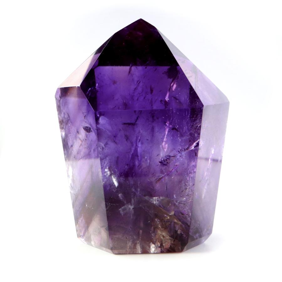 ブランド登録なし アメジスト 六角柱 ポイント 1点もの ブラジル バイーア州産 紫水晶 原石 置き物 浄化 2月 誕生石 卓上サイズ Amethyst 天然石 パワーストーン : GOLD ...