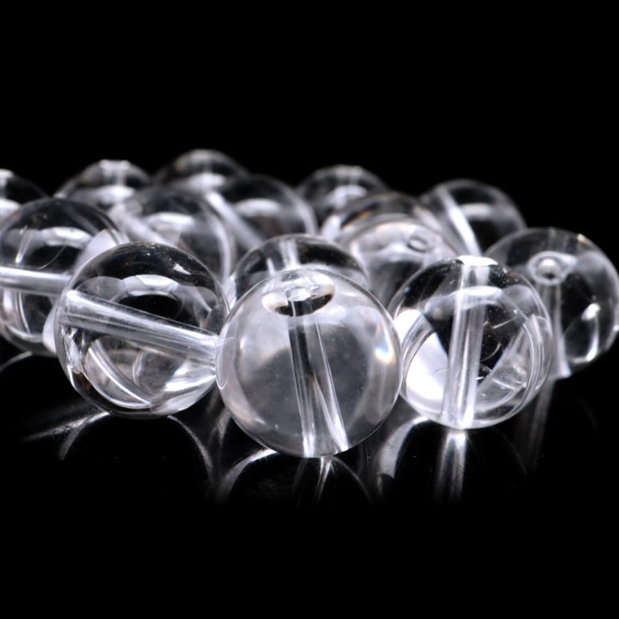 水晶 粒売り 1粒 ビーズ 14mm AAA 透明 クリスタルクォーツ アクセサリー パーツ ハンドメイド 手作り 天然石 パワーストーン : crystalbz14 : GOLD STONE ...