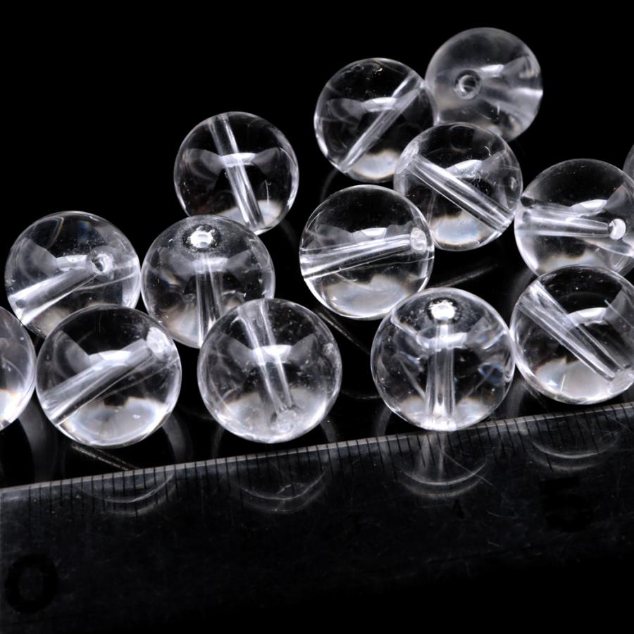水晶 粒売り 1粒 ビーズ 14mm AAA 透明 クリスタルクォーツ アクセサリー パーツ ハンドメイド 手作り 天然石 パワーストーン : crystalbz14 : GOLD STONE ...
