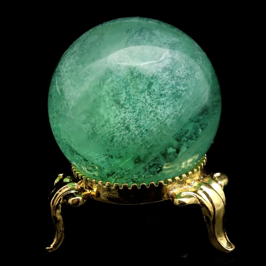 グリーン フローライト AAA 丸玉 直径 約36.3mm スフィア 台座 蛍石 天然石 1点もの パワーストーン Fluorite : GOLD STONE. - 通販 - Yahoo!ショッピング
