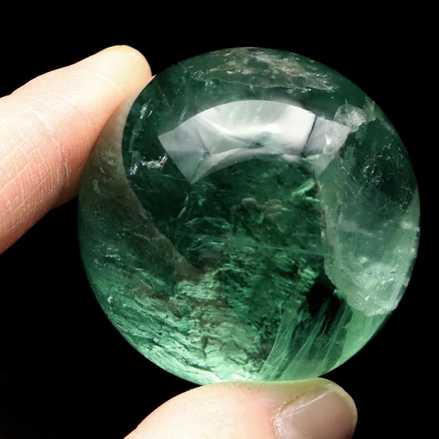 グリーン フローライト AAA 丸玉 直径 約40mm スフィア 台座 蛍石 天然石 1点もの パワーストーン Fluorite : fluorite166 : GOLD STONE ...