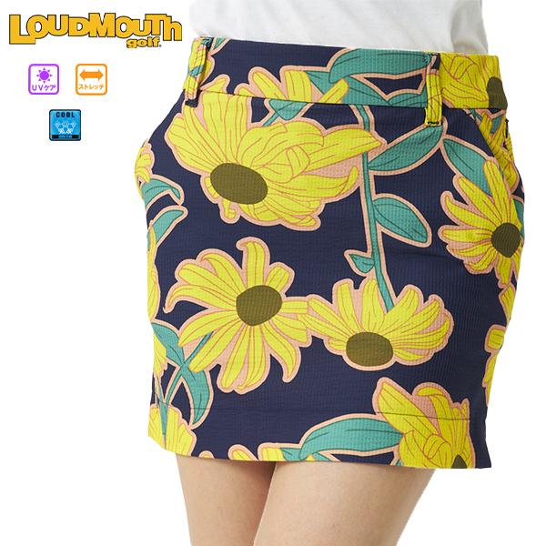LOUDMOUTH セール ゴルフウェア ゴルフスカート ラウドマウス 764356-403 レディース 24春夏 ストレッチ UVカット ...