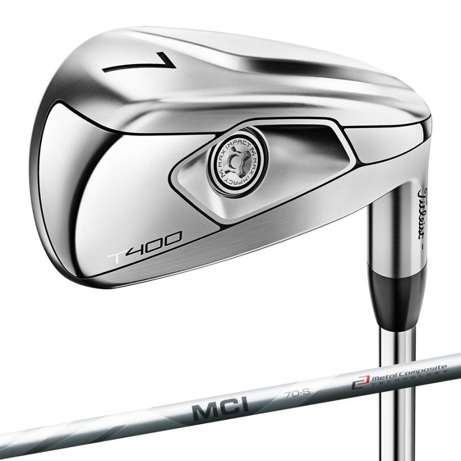 Titleist オーダーカスタム 23モデル タイトリスト T400 アイアンセット MCI アイアン用フジクラシャフト TITLEIST ...